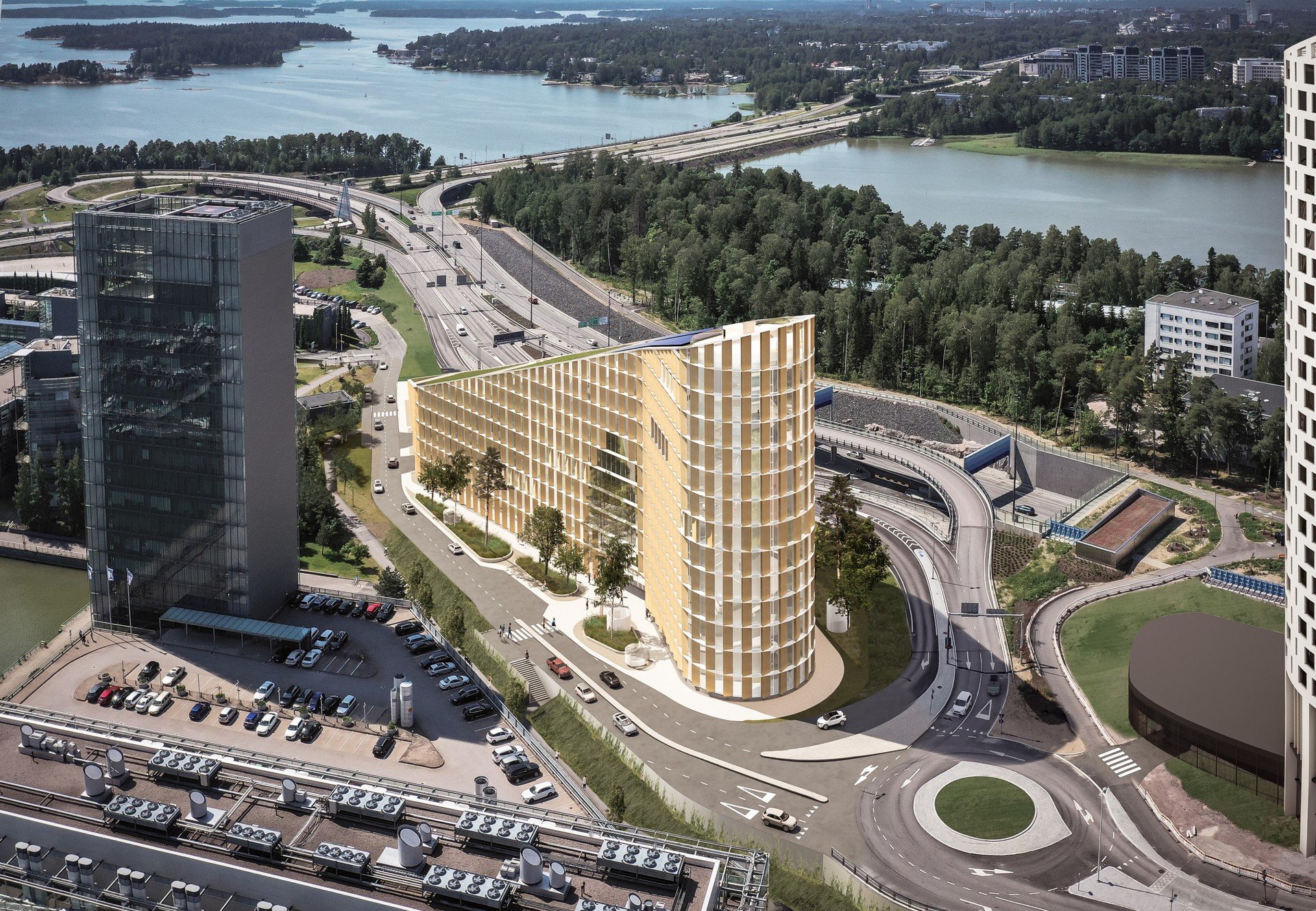 Keilaniemen Portti - Toimitilat Keilaniemi - Varma Toimitilat